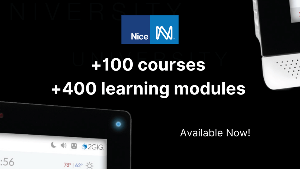 Build Your Business with 2GIG and Nice/Nice North America University | 2GIG