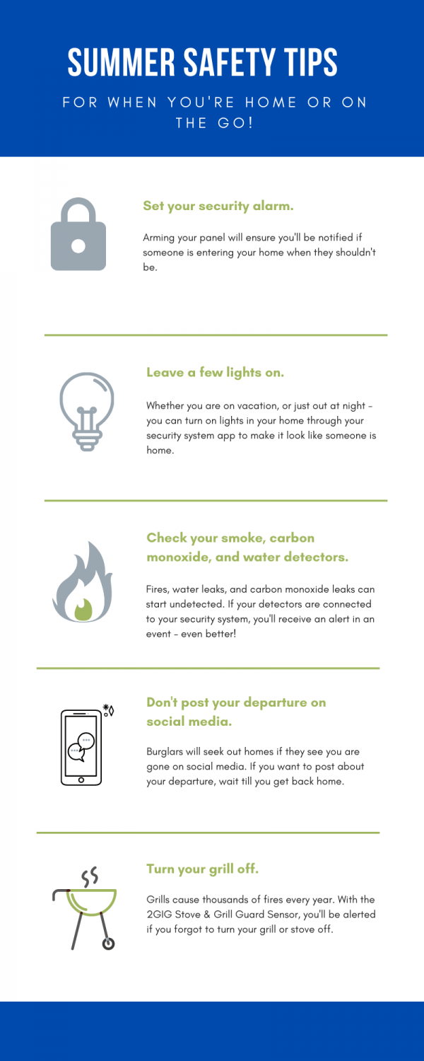 Five Summer Safety Tips for Your Customers | 2GIG